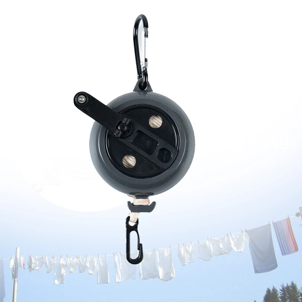 32Ft Reel Outdoor Dryer Clothes Line Laundry Washing Retractable ...