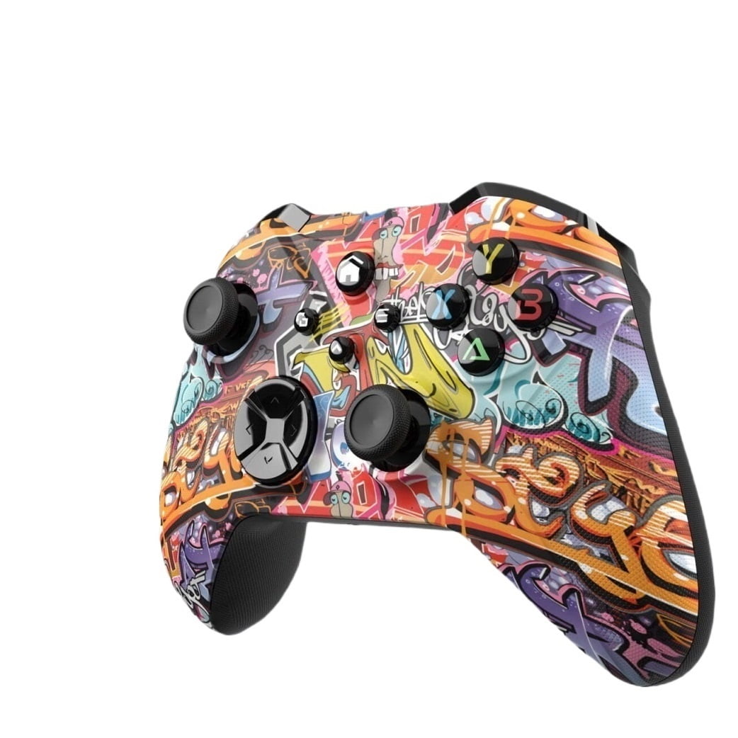 32Ft Wireless Xbox One Controller,Graffiti Custom Xbox Controller Built ...