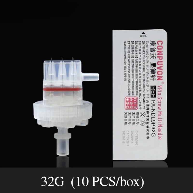 32G/34G Nine Needle Head Pain free Beauty Ultra fine Connection Machine ...