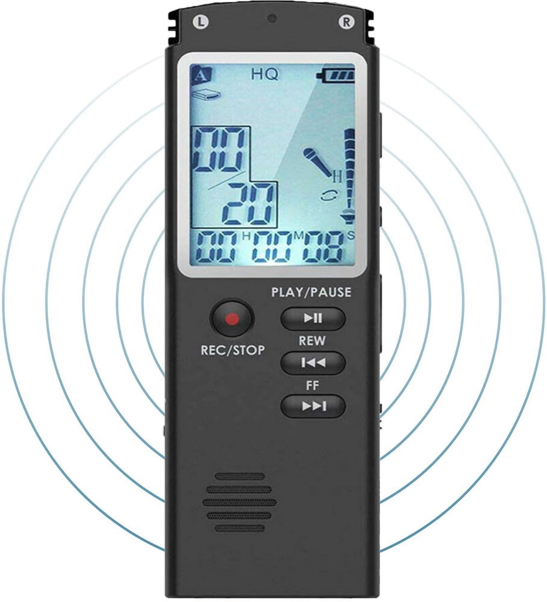 32G Voice Recorder R01 Digital Voice Activated Recorder - Sound Audio ...