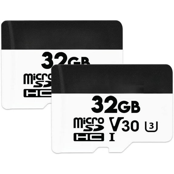 32GB 2- SD Cards - HYPERSPEED UHS-I (U3/V30) Read Speed 100MB/s, Write ...