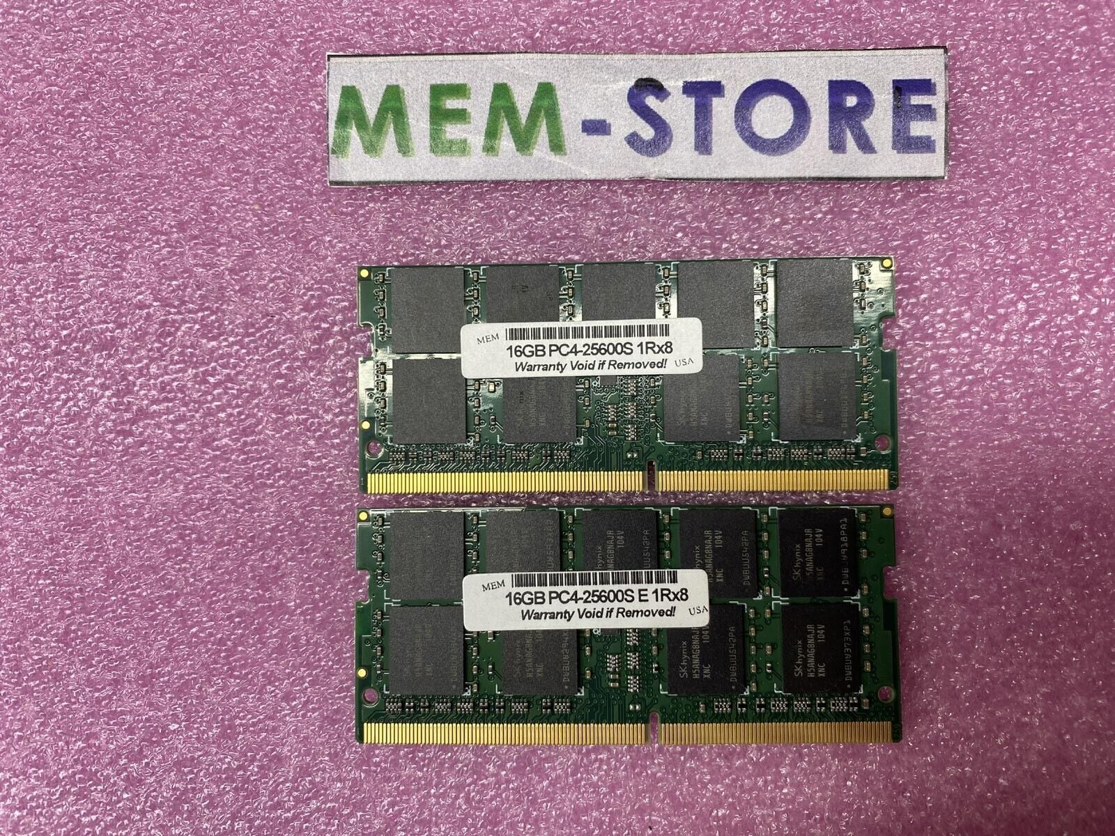 32GB (2x16GB) DDR4-3200 ECC SODIMM Laptop Memory Intel NUC 12 Pro X Kit ...