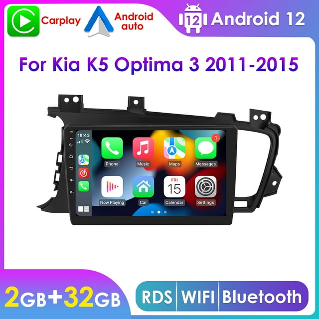 32GB Android 12 Carplay GPS Navigation Wifi 9" Car Stereo Radio Player For 2011 2012 2013 2014 ...