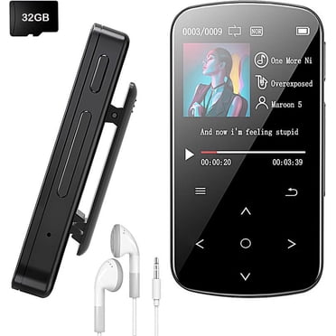 AGPTEK 64GB MP3 Player with Bluetooth, Portable Type-C & USB, Android ...