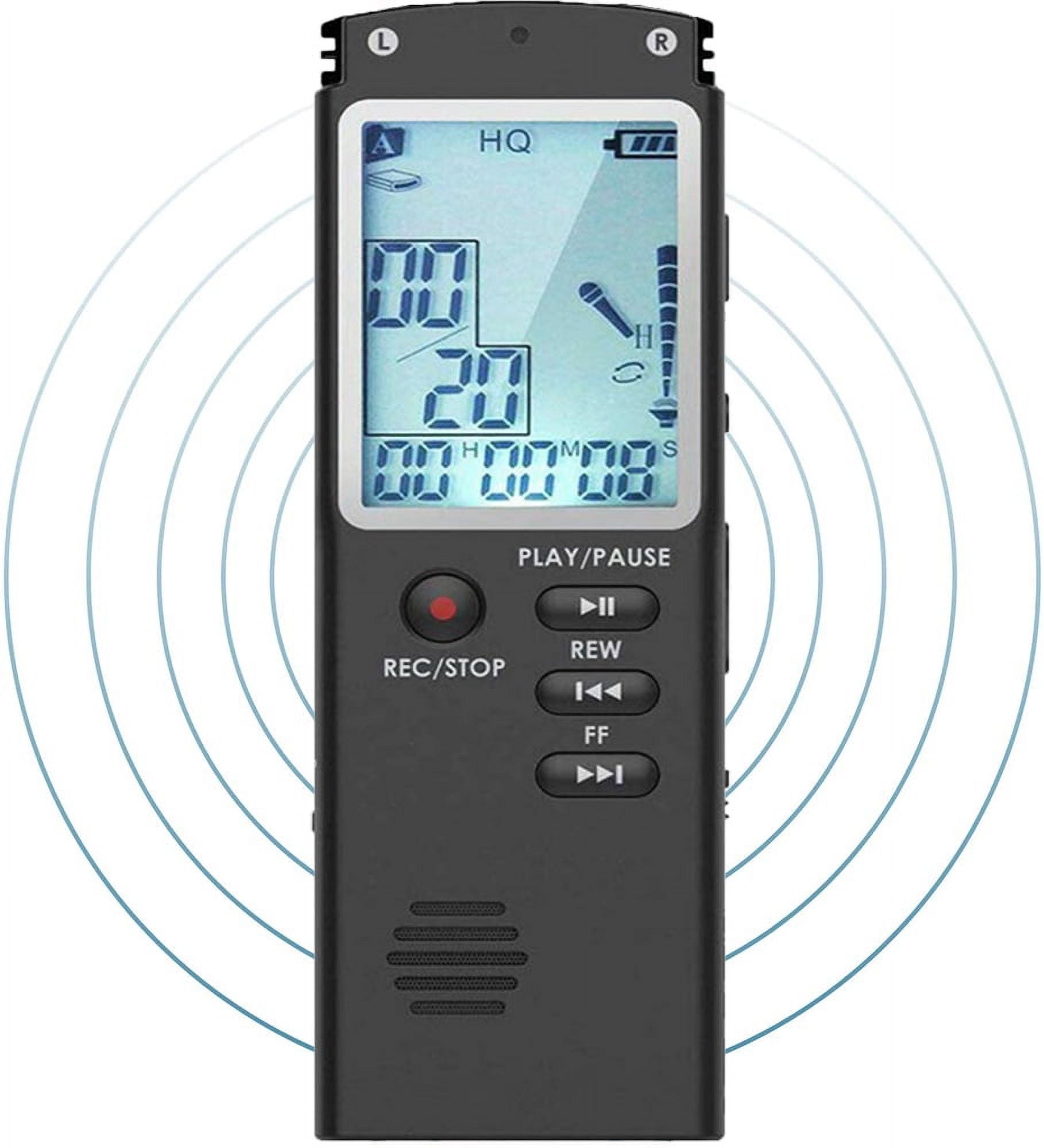 32G Voice Recorder R01 Digital Voice Activated Recorder - Sound Audio ...