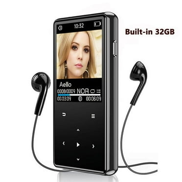 Free Shipping! RUIZU 32GB MP3 Player with Bluetooth, Speaker Built-in ...