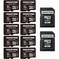 32GB Micro SD Card 10-Pack, Full HD Video, Surveillance Security Cam ...