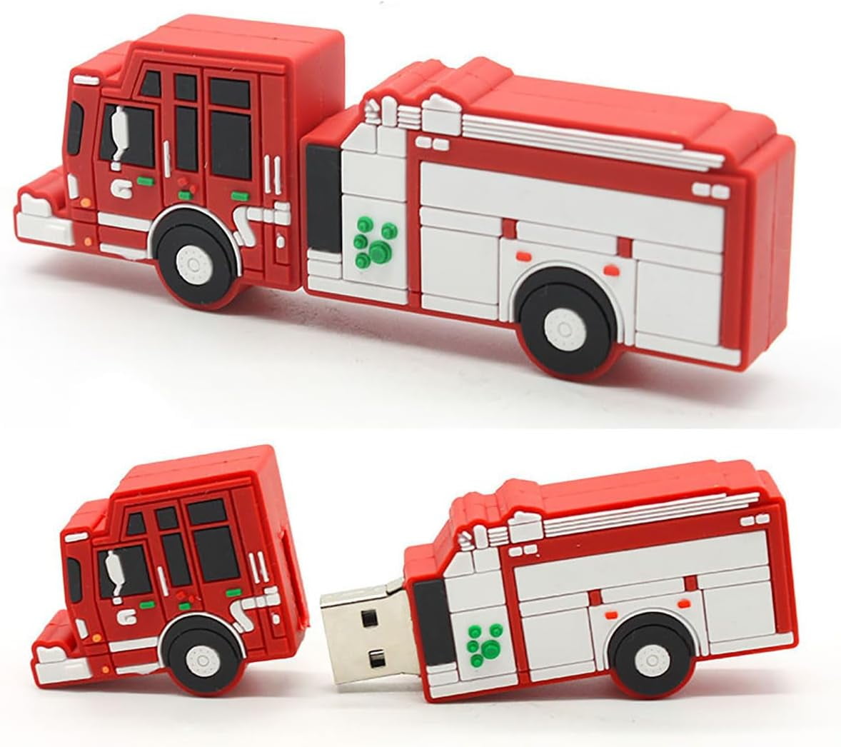 32GB USB 2.0 Flash Drive Fire Hydrant Shape Thumb Drive Jump Drive Data ...