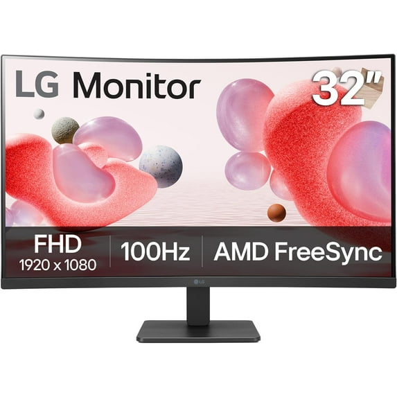 32MR50C-B Curved Monitor 32-Inch FHD 100Hz AMD FreeSync OnScreen ...