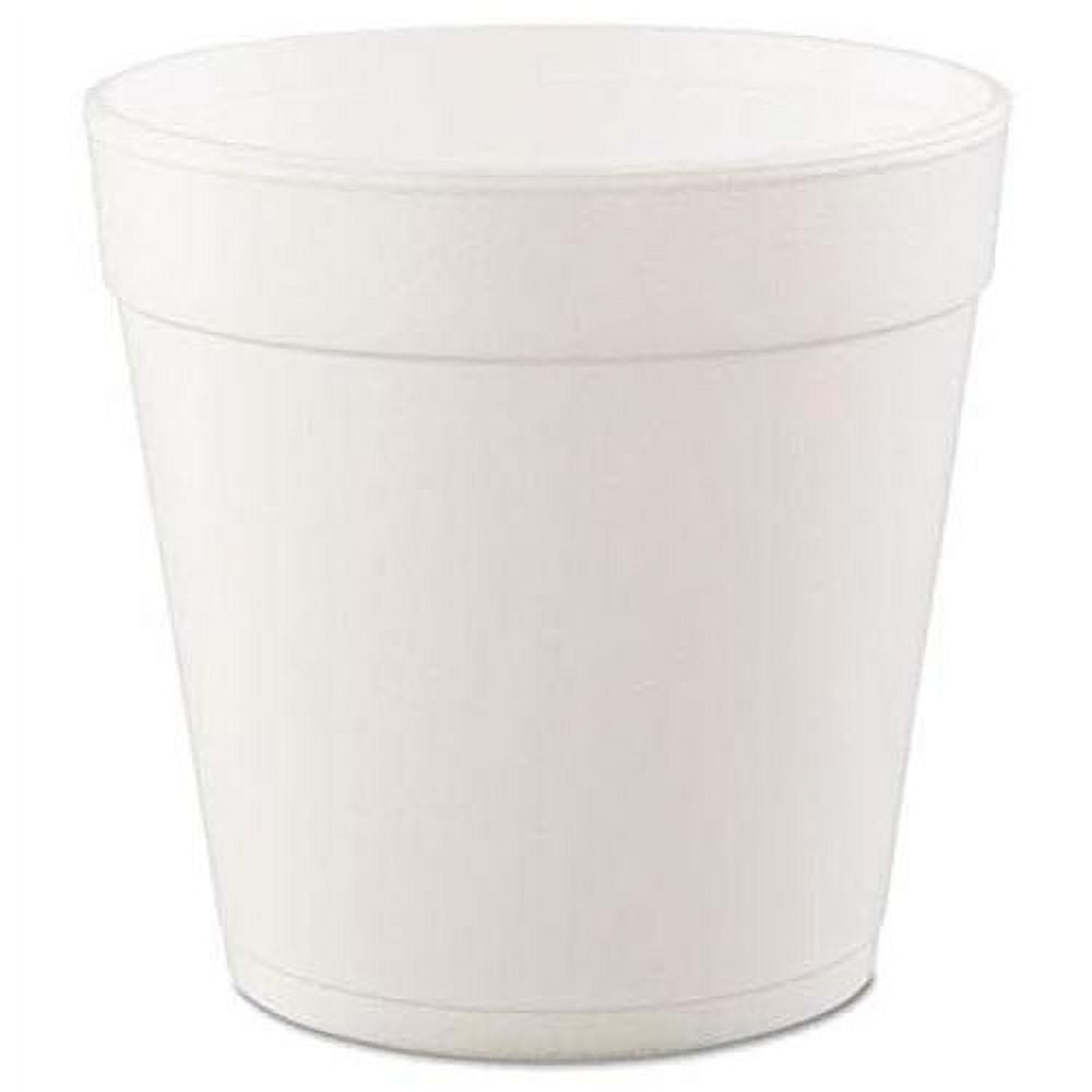 32Mj48 Foam Containers 32Oz White 25/Bag 20 Bags/Carton - Walmart.com