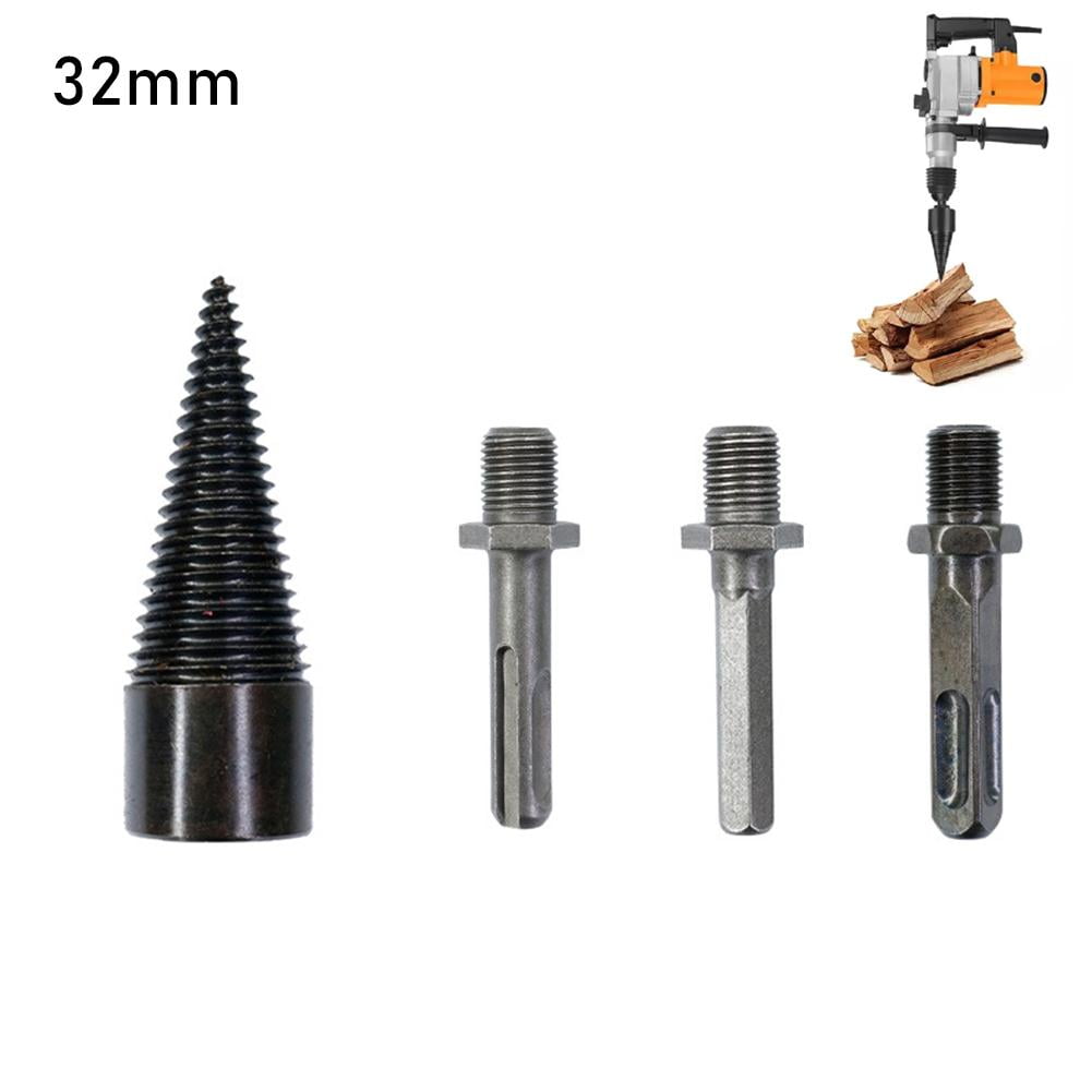 32Mm Wood Splitting Drill Bit Three Types Of Connecting Rods A Wood ...