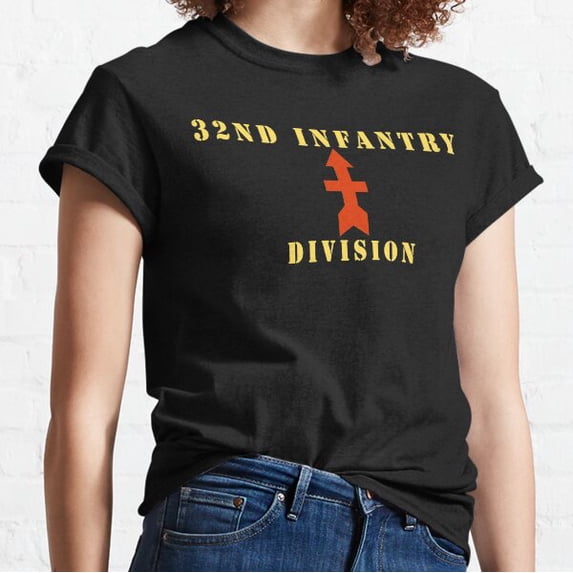 32Nd Infantry Division X 300 Hat Classic T-shirt - Walmart.com