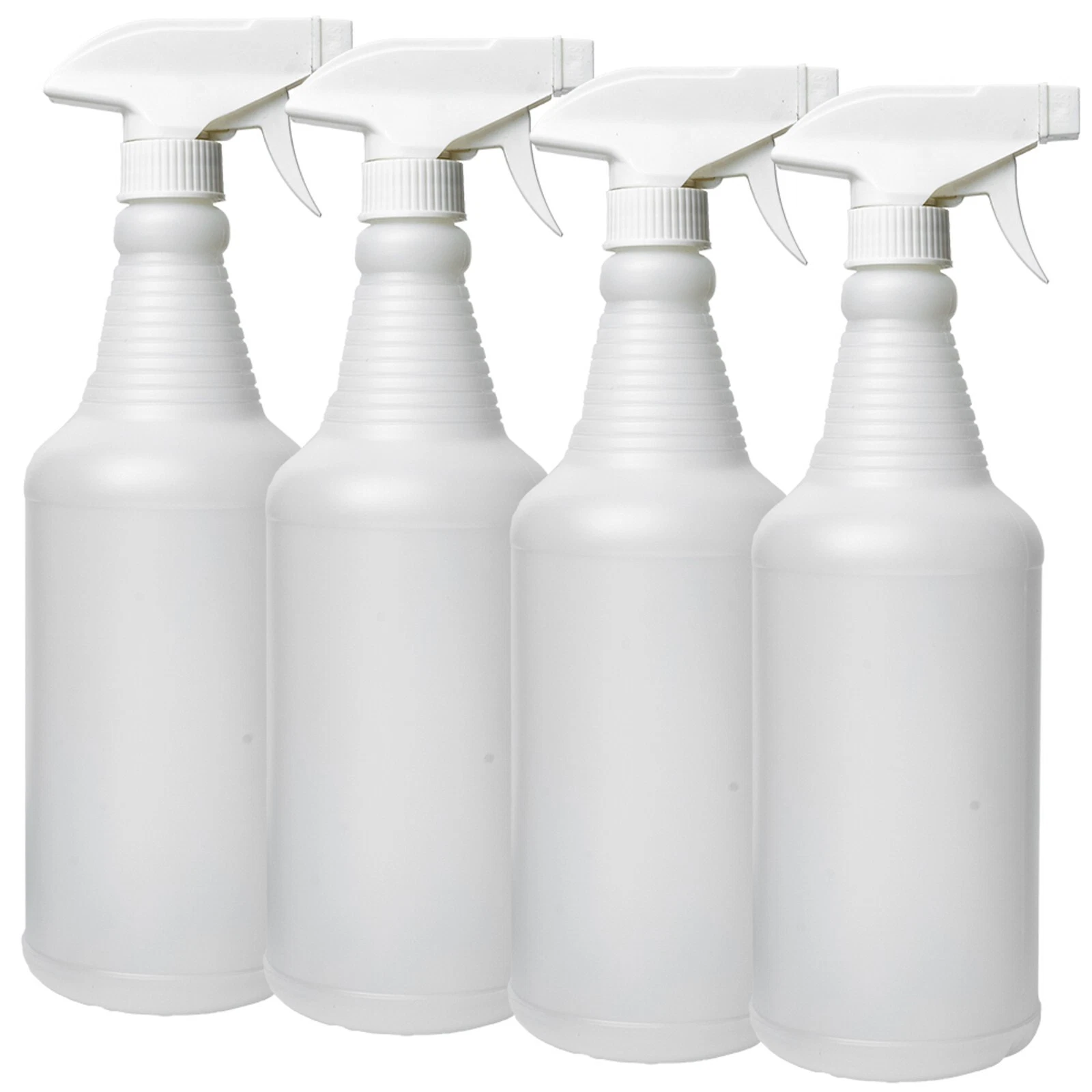 32Oz. Plastic Trigger Spray Bottles Chemical Resistant Heavy Duty ...