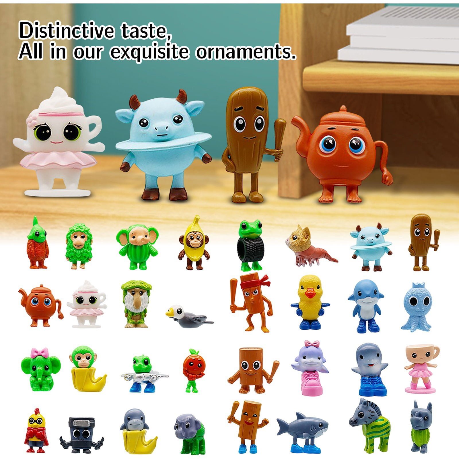 32PC Italian Brainrot Figures, Ai Italian Brain Rot Animals Toys ...