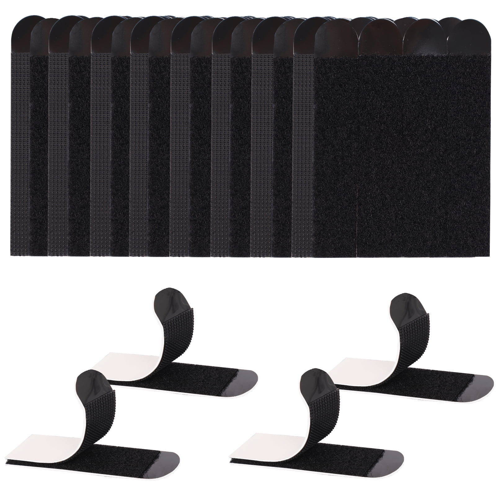 32Pairs Picture Hanging Strips Removable Black/White Adhesive Poster ...