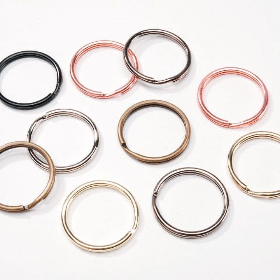 32Pc Pkg Split Rings Asst. Metl.Clrs - Walmart.com