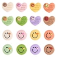 32Pcs 16 Styles Opaque Cute Resin Cabochons Heart & Flat Round with ...