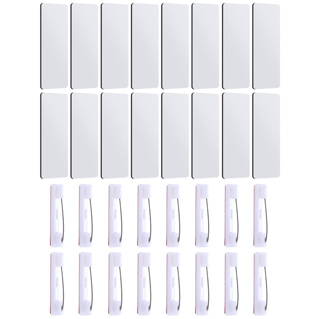 32Pcs Blank Name Tags Name Tags Name Tag With Clip Name Tags Office ...