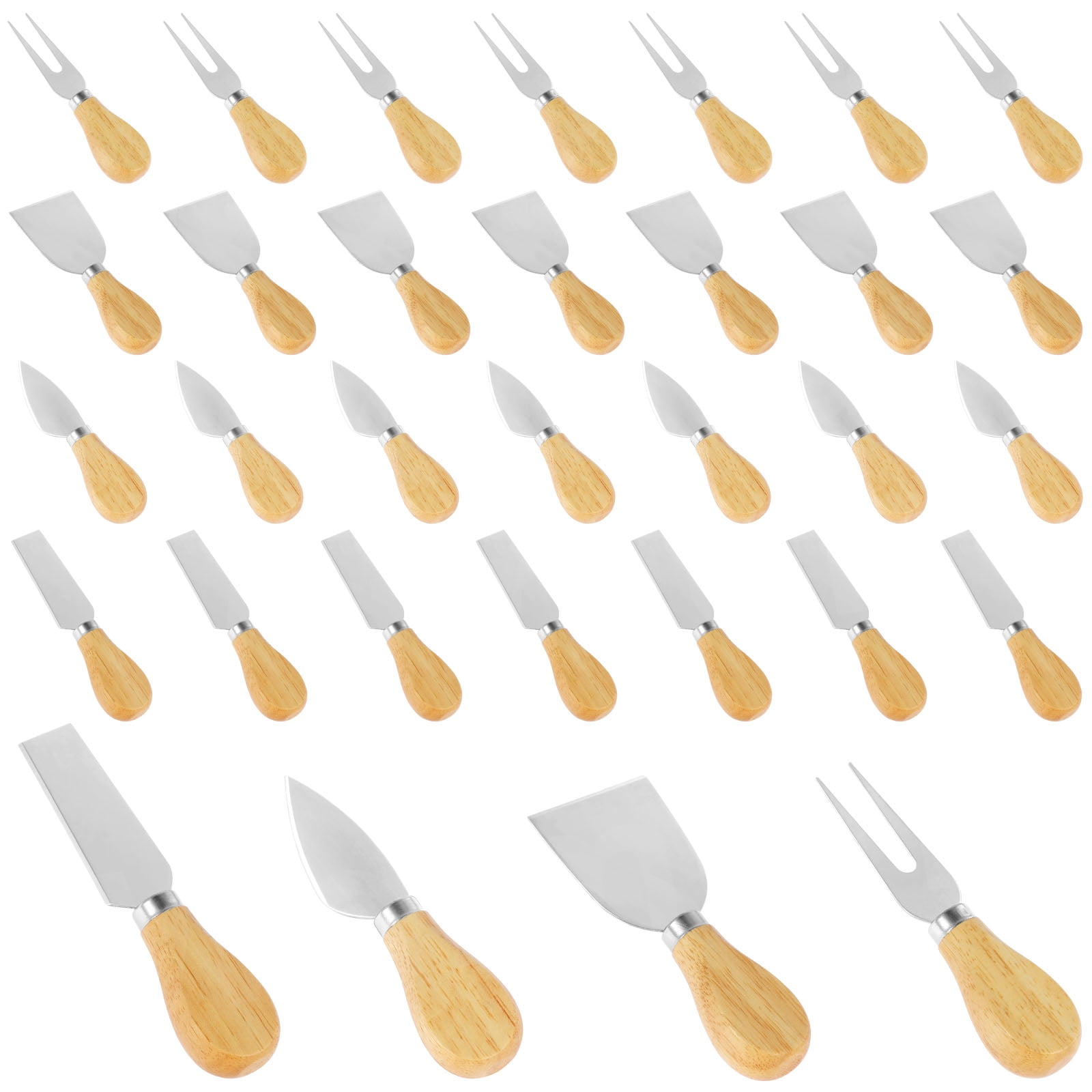 32Pcs Cheese Spreader Knives Stainless Steel Butter Spreader Set ...
