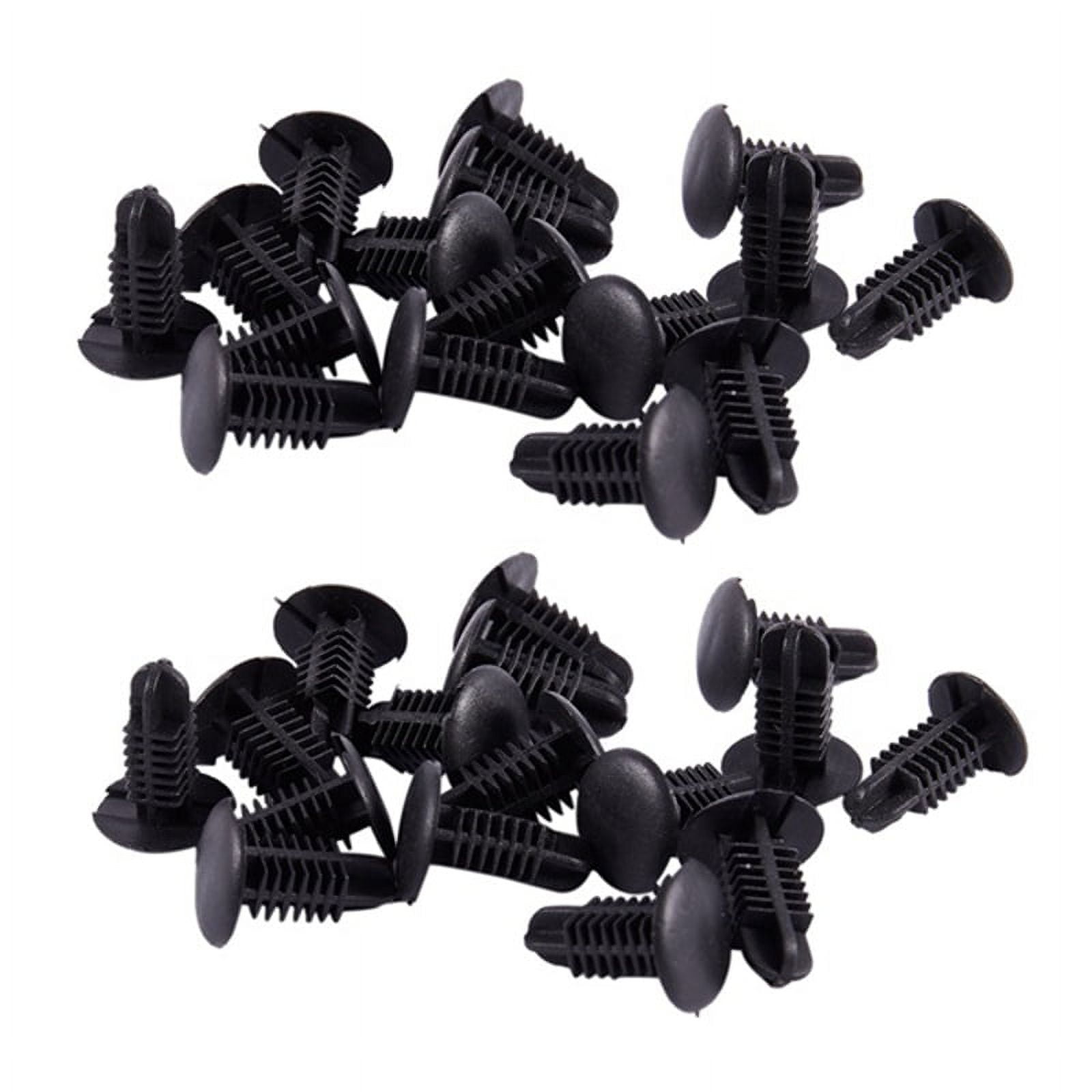 32Pcs Plastic Rivets Clip 4mm x 5mm x 15mm Black - Walmart.com