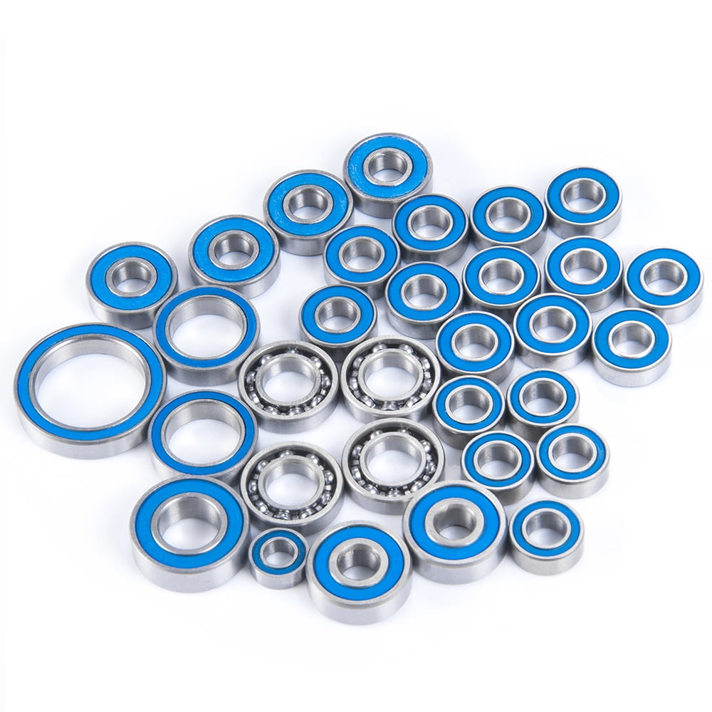 32Pcs Steel Wheel Hubs Axle Sealed Bearing Kit for Axial Capra 1.9 ...
