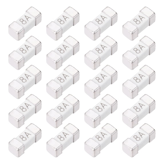 Uxcell 125V 8A Surface Mount Device Fuse Ceramic Fuses 0603 Slow Blow ...