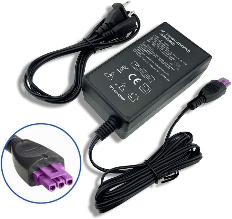 32V 1560mA Power Adapter for HP Photosmart B210 C7250 C7280 C310 ...