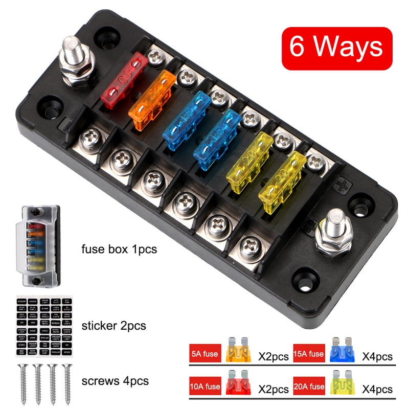 32V 75A Flame Retardant with Double Fuses for Auto Car Marine Trike 6 ...