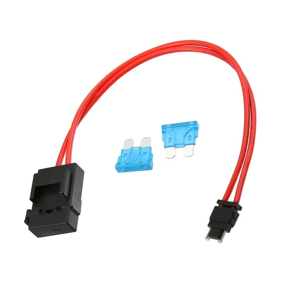 32V Low Profile Mini Fuse Adapter Tap Fuse Kit with 2pcs 15A Blade ...