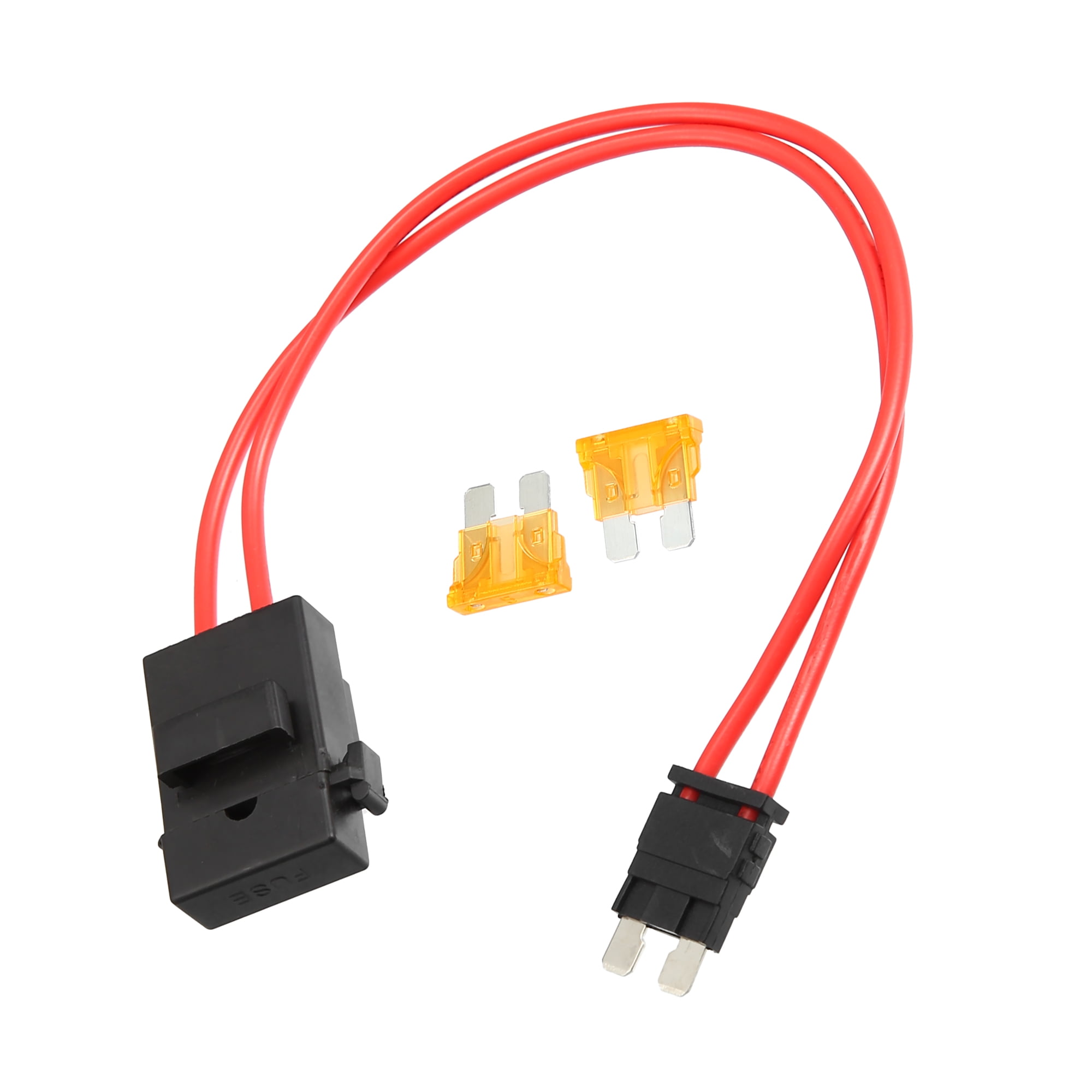 32V Standard Fuse Adapter Tap Fuse Kit with 2pcs 5A Blade Style Fuses ...