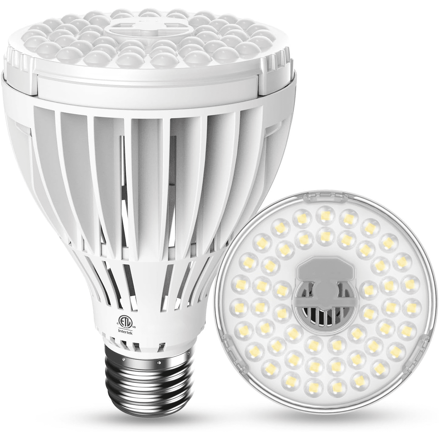 32W Grow Light Bulbs for Indoor Plants, 350W Equivalent Full Spectrum ...