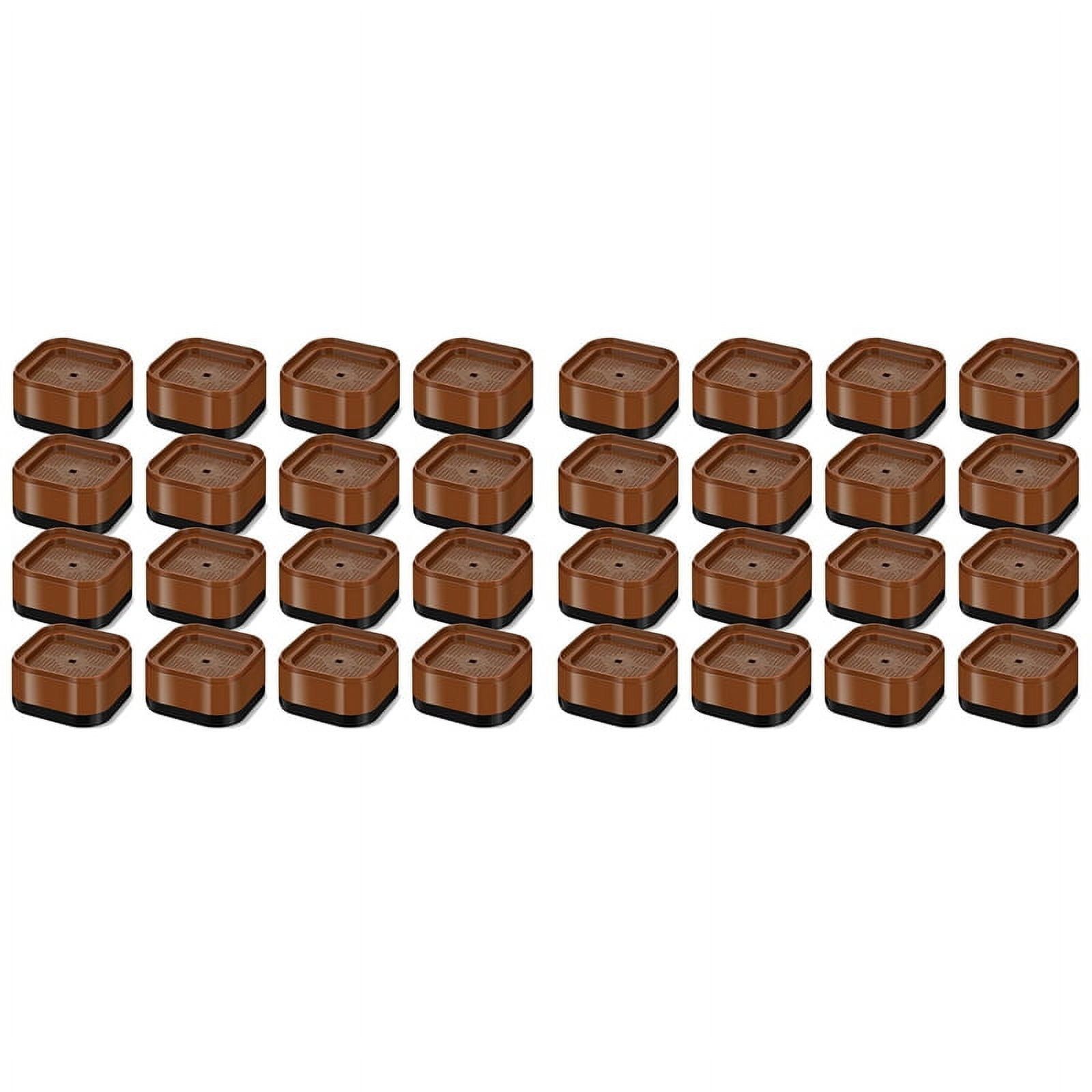 32X Furniture Risers Adjustable Bed Risers Desk Leg Risers 1.38Inch ...