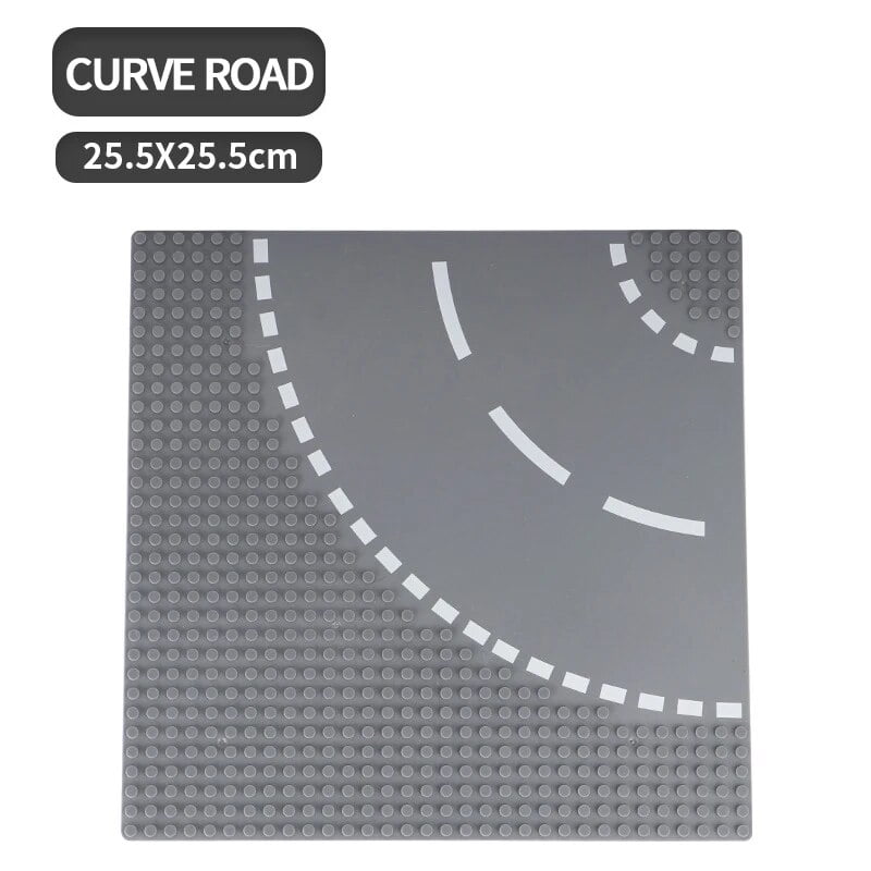 32X32 Classic Road Building Block Base Plate City View Traffic Road ...
