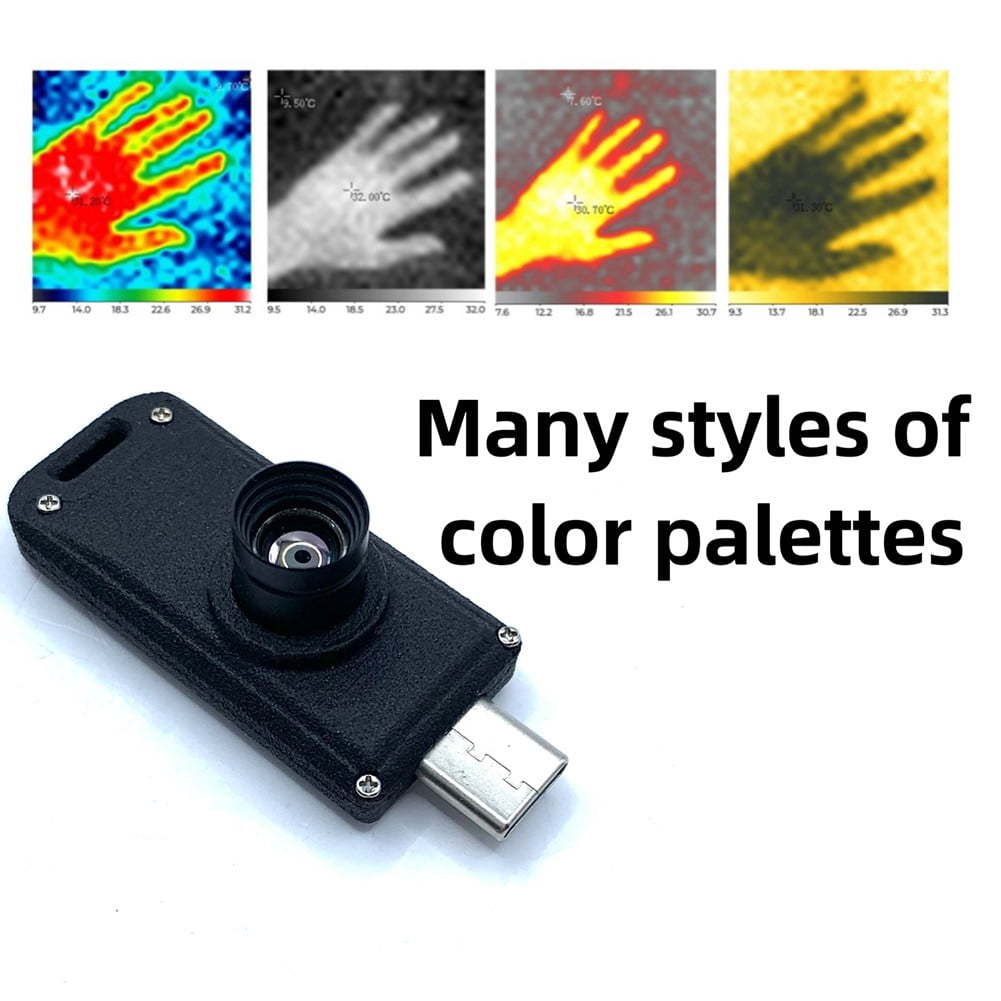 32X32 Resolution Wifi Thermal Imager Handheld Infrared Temperature ...