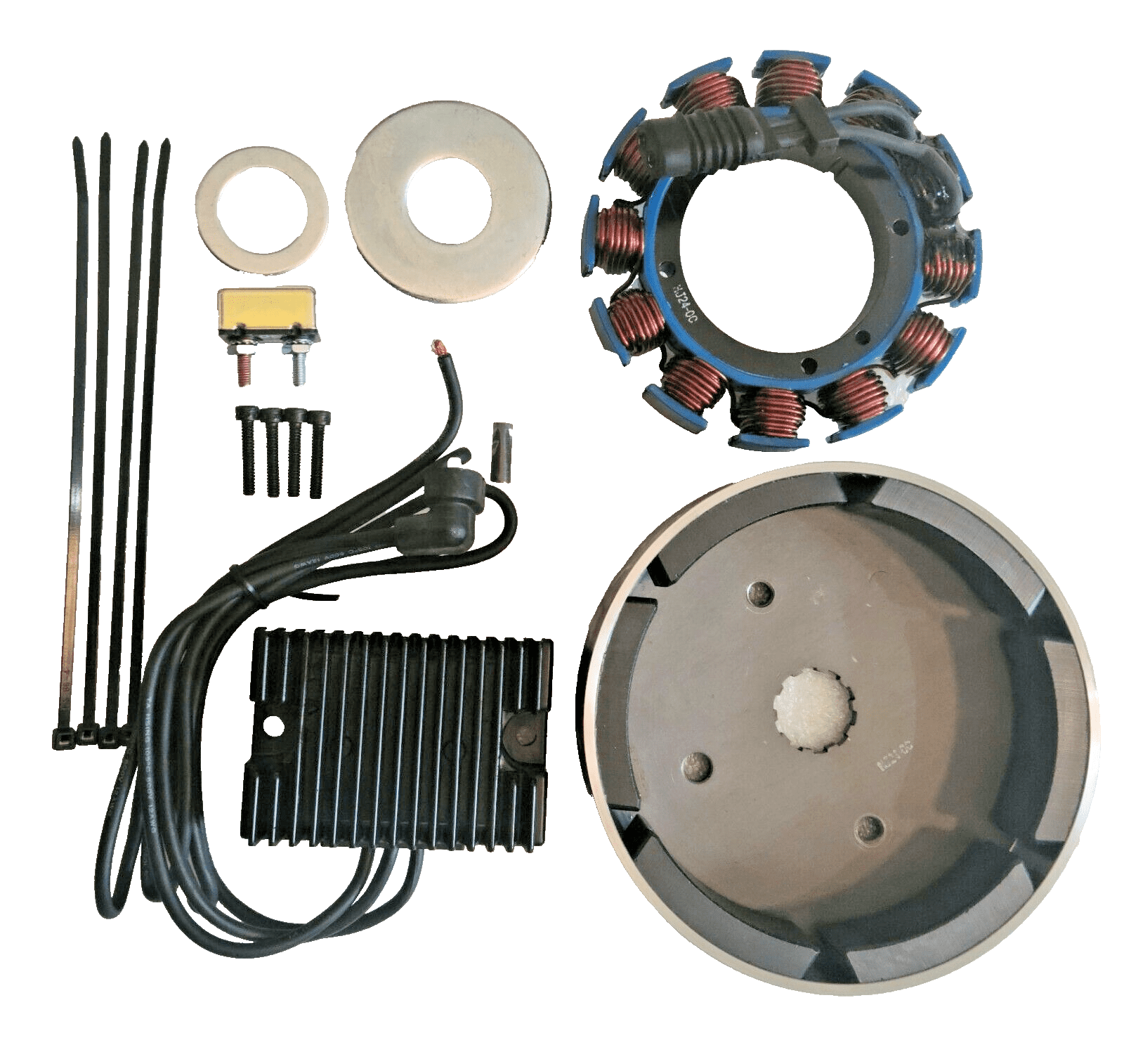 32amp Charging System for Harley and S&S Big Twin Evo and Shovel ...