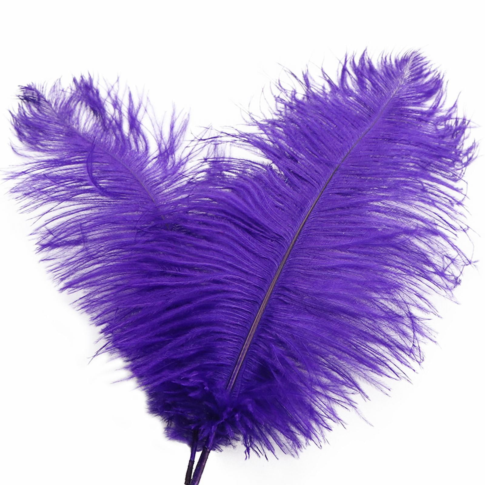 32cm Colorful Feathers Wedding Decoration Lifelike No-Fade Flower ...