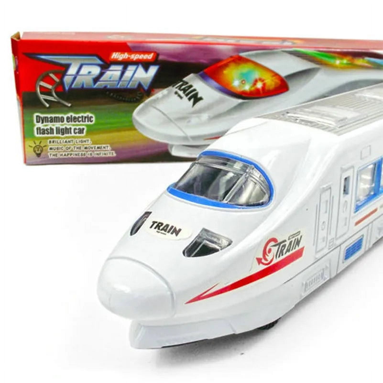 32cm Plastic CRH Train Toys Model Electric Flash Light Sound Toys ...