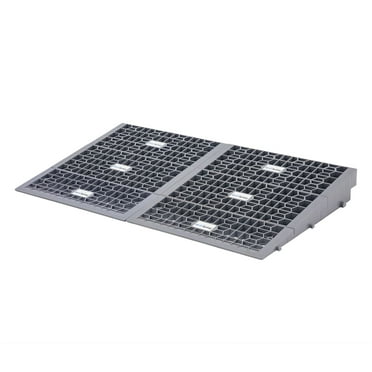 Stalwart Curb Ramp-Portable Poly Ramp With 1000Lbs Weight Capacity-For ...