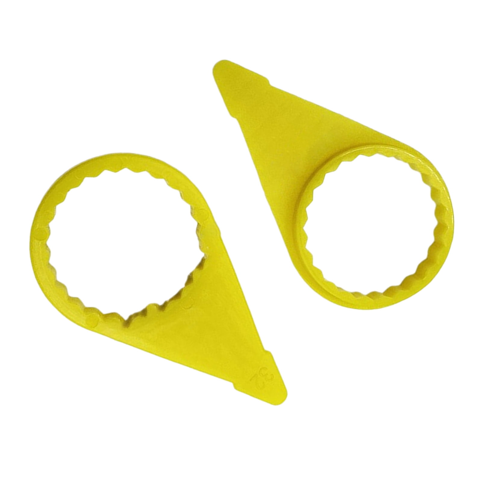 32mm 33mm Yellow Wheel Nut Indicators Truck Safety 25 Pack Loose Wheel ...