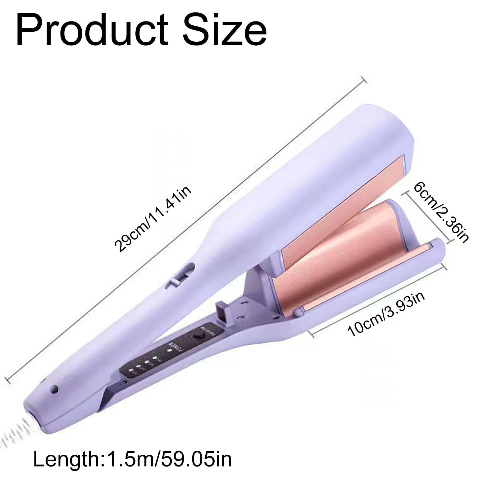 32mm French Egg Curling Water Wavy Large Wavy Cake Curling Negative Ions Do Not Hurt Hair ...