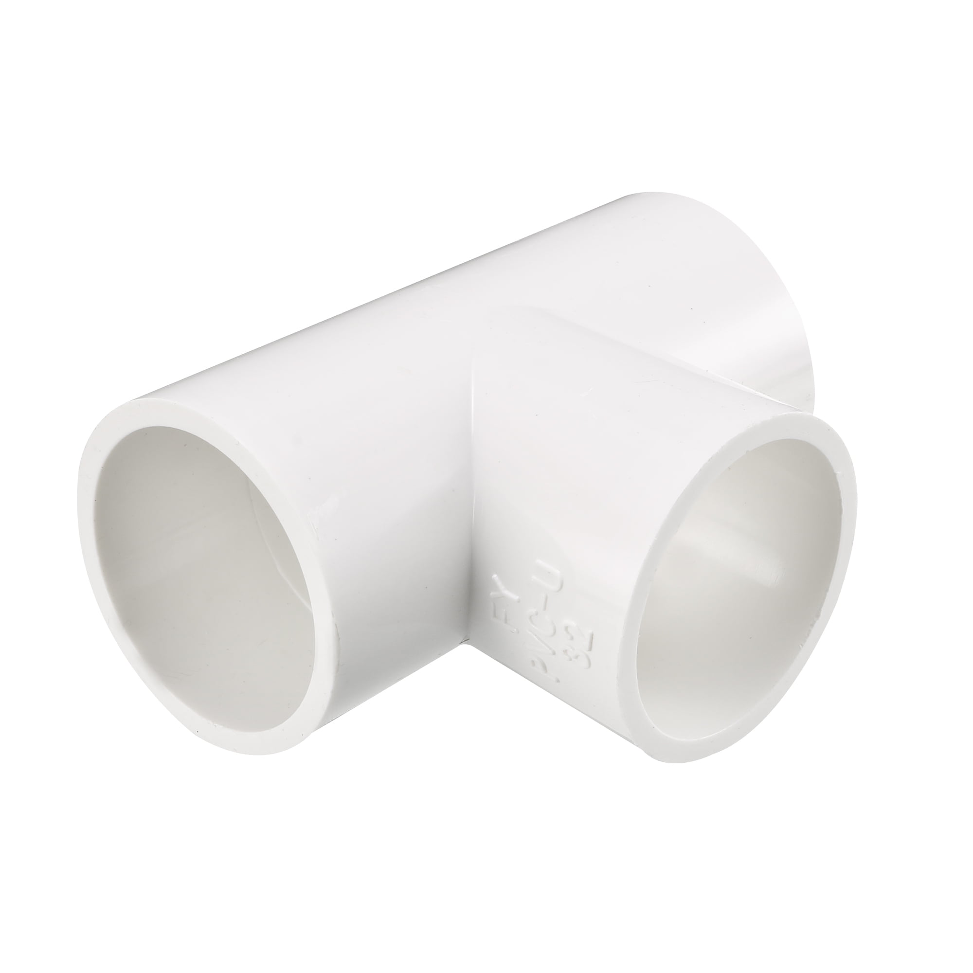32mm Slip Tee PVC Pipe Fitting T-Shaped Coupling Connectors - Walmart.com