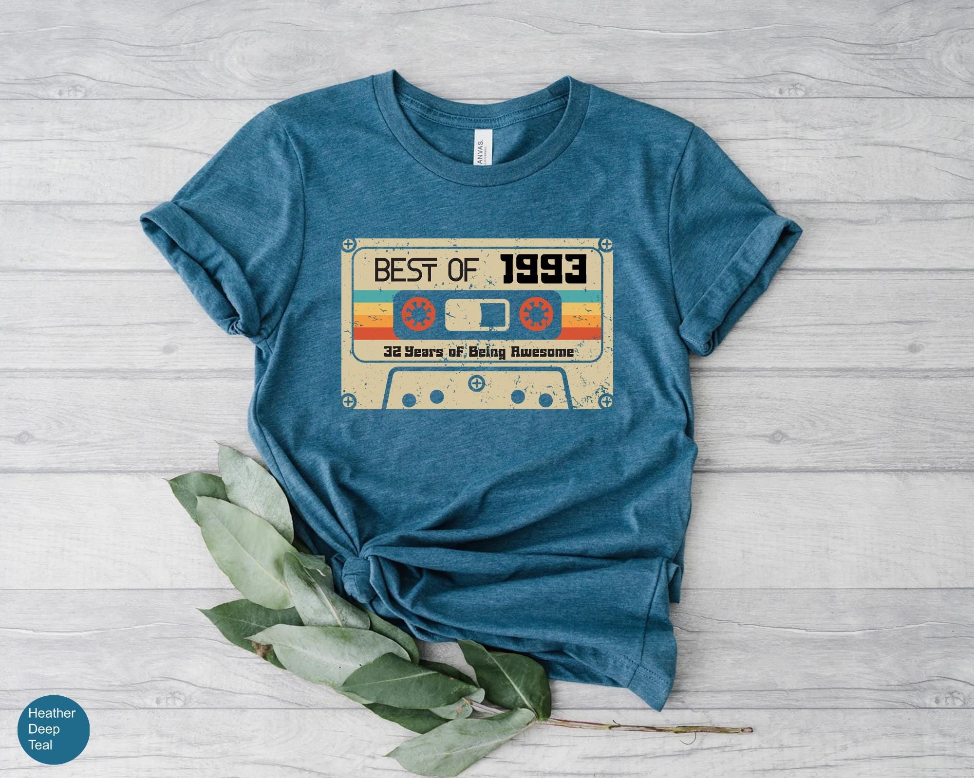 32nd Birthday Gifts Shirt, 1993 Birthday Shirts,32nd Birthday Gifts For ...