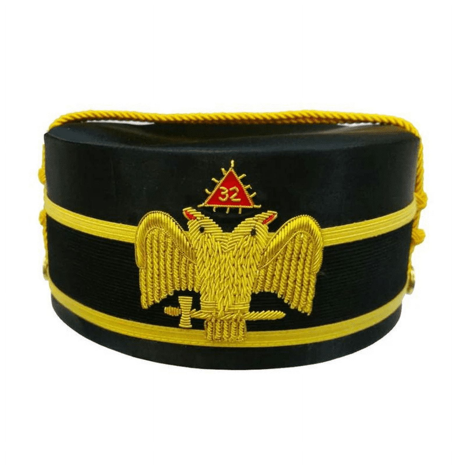 32nd Degree Scottish Rite Crown Cap - Wings Down Double Eagle - Walmart.com