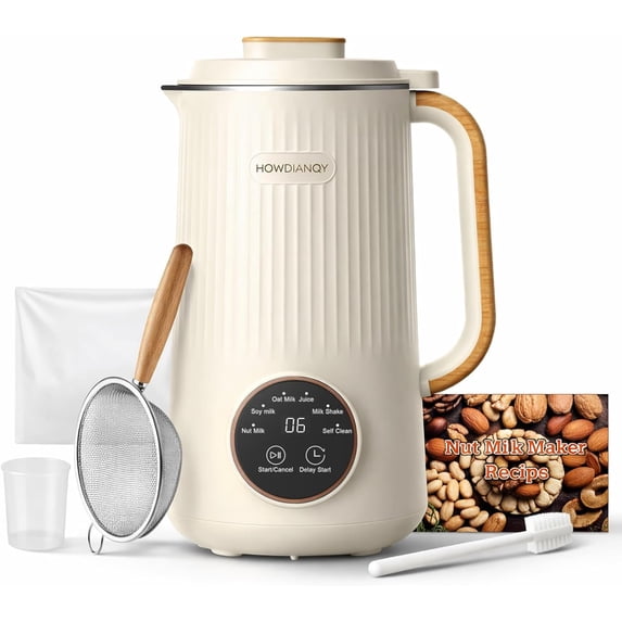 32oz All-in-1: Multifunctional Automatic Nut Milk Machine & Soy Milk ...