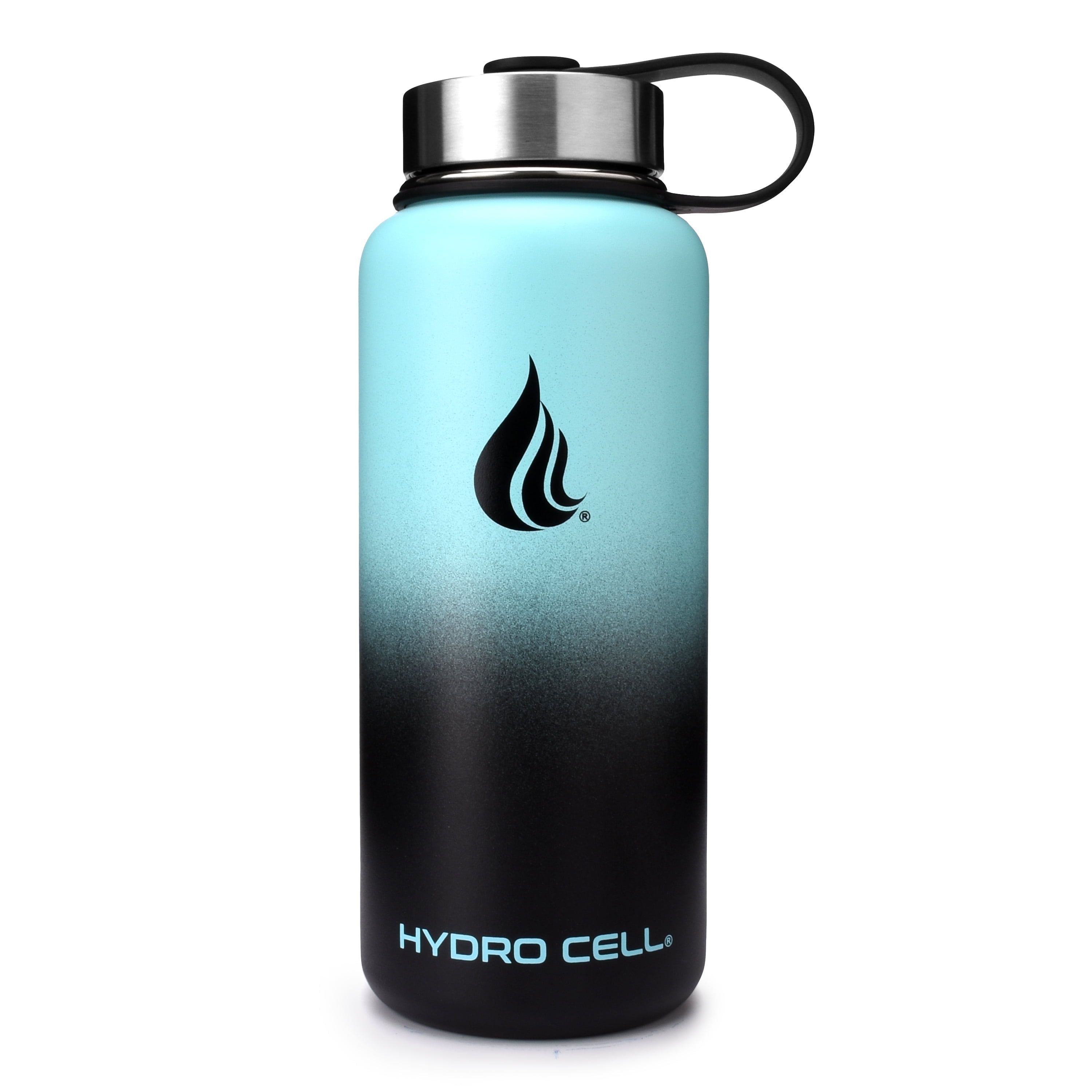 32oz (Fluid Ounces) Wide Mouth Hydro Cell Stainless Steel Water Bottle ...