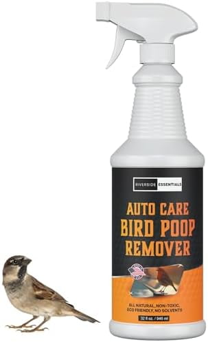 32oz Heavy Duty Bird Poop Remover & Stain Cleaner for Cars and Outdoor ...