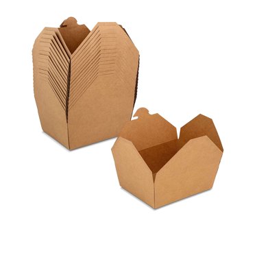 SCT ChampPak Carryout Boxes, Brown, 160 count - Walmart.com