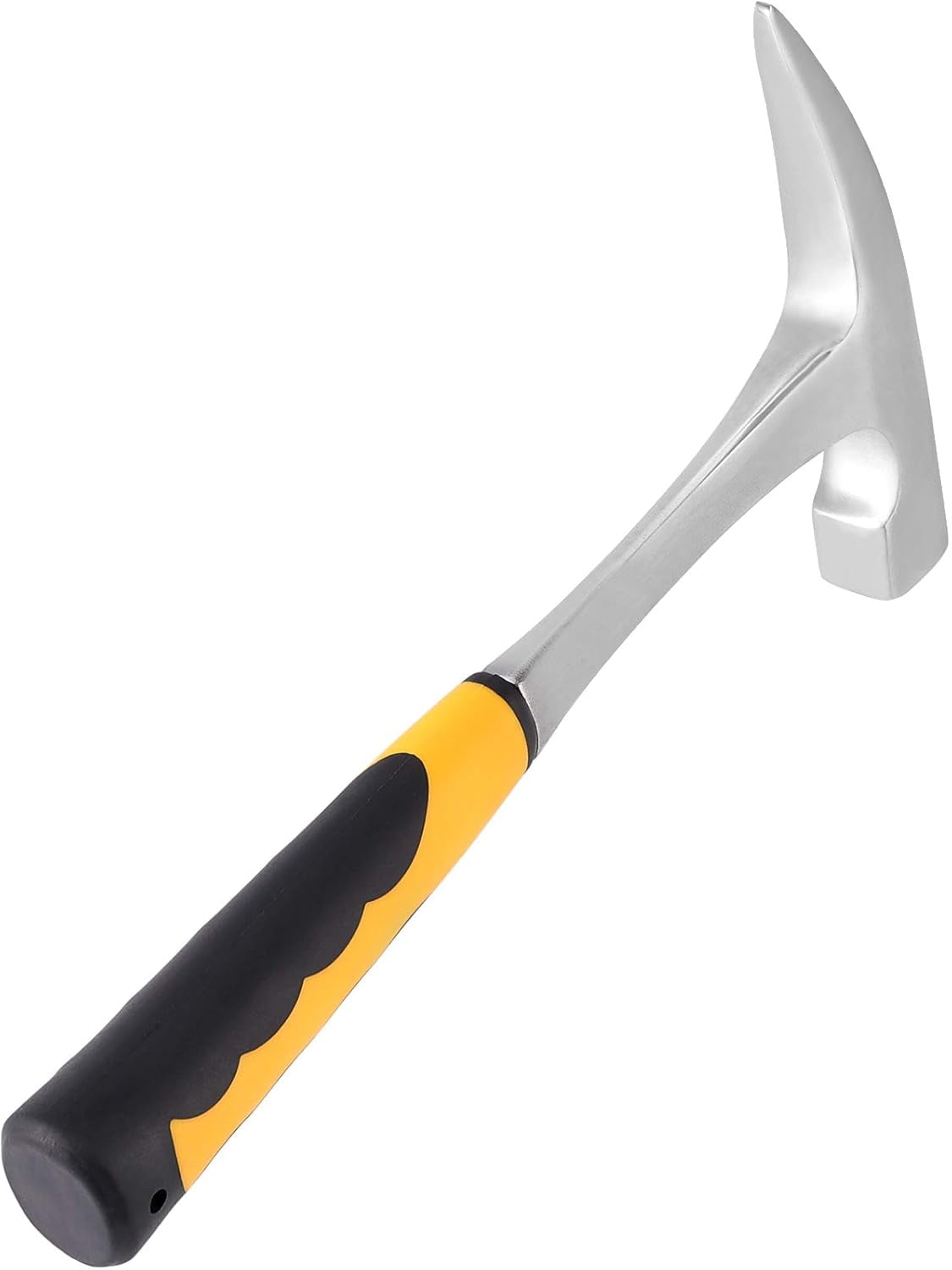 32oz Rock Pick Hammer, 12 Inch Premium Carbon Steel Chipping Hammers ...