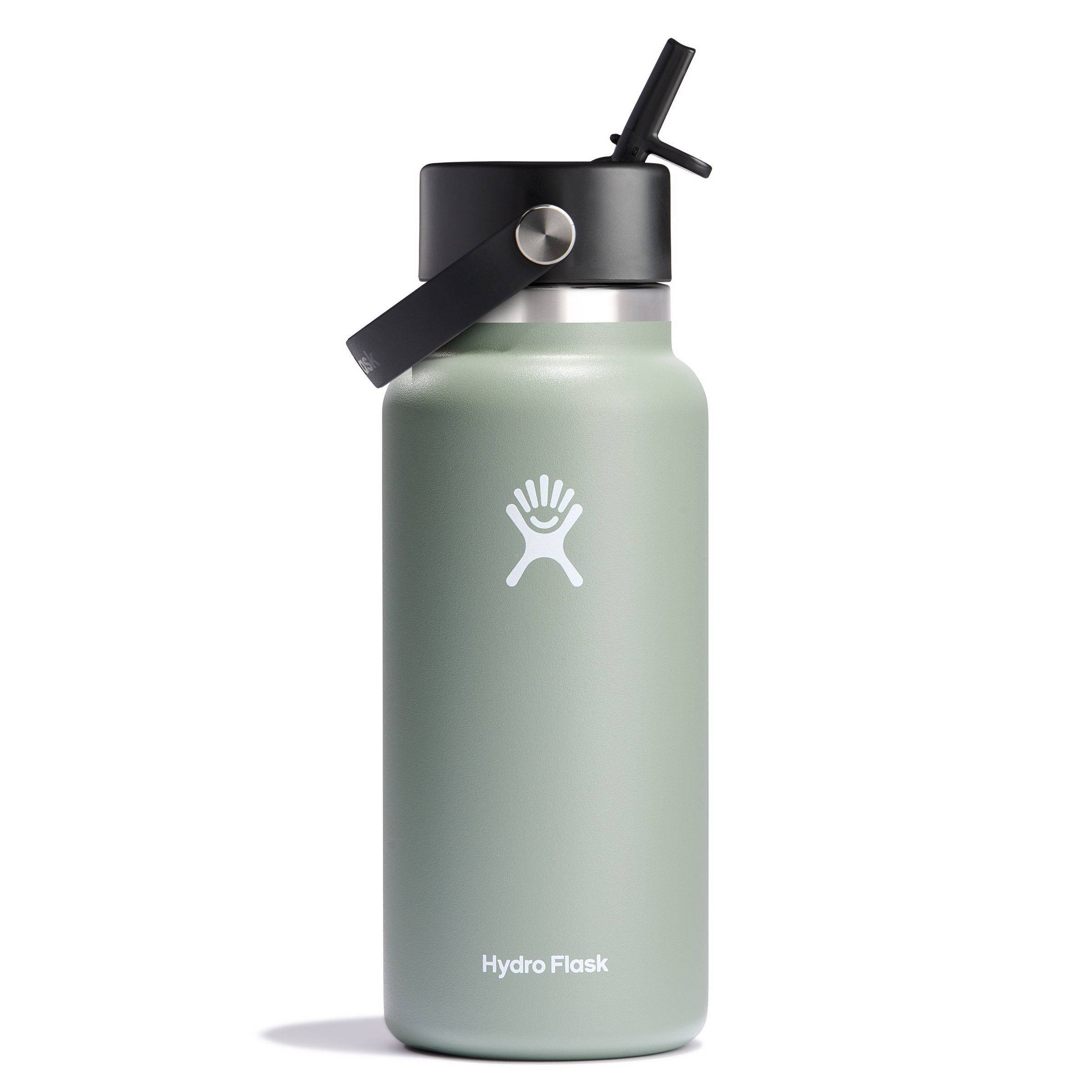 32oz Wide Mouth Flex Straw Bottle - Agave - Walmart.com