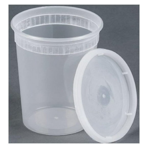 32 Oz Plastic Containers Lids